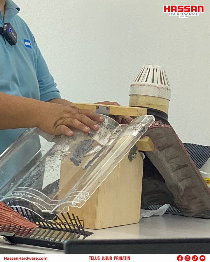 Latihan Atap Rumah Dari ‘BMI Monier Malaysia’ - Apa Itu Ridge Tree? 🏠🔧 ...