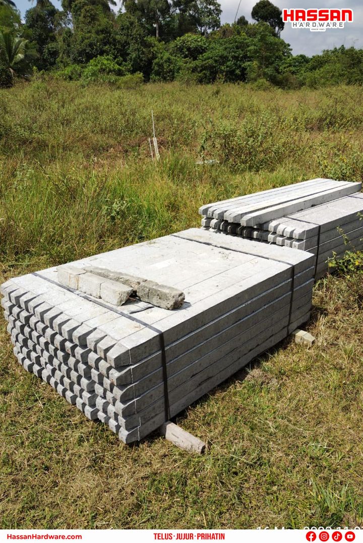 Tiang Pagar Simen Kukuh Dari RM12 Sahaja! Dapatkan Sekarang! - Binahub ...